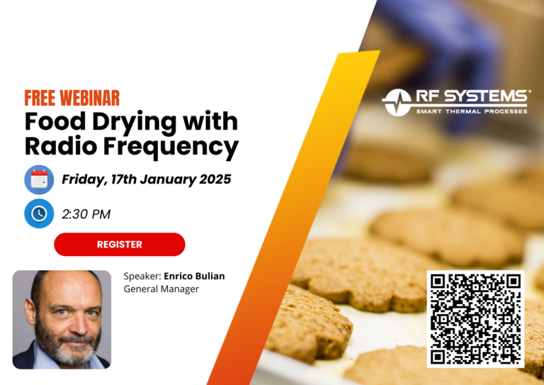 Radio Frequency dryers and thermal processing - RF Systems | Smart ...